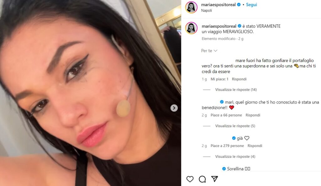 Maria Esposito: età, biografia, vita privata, fidanzato dell'attrice