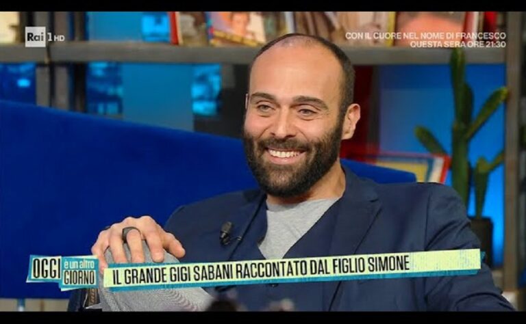 Simone Sabani, figlio di Gigi Sabani: età, lavoro, vita privata