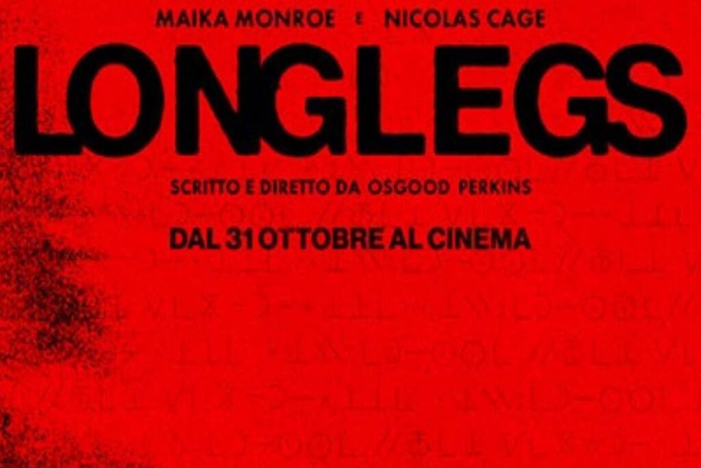 Longlegs; trailer, cast e trama del film horror con Nicolas Cage