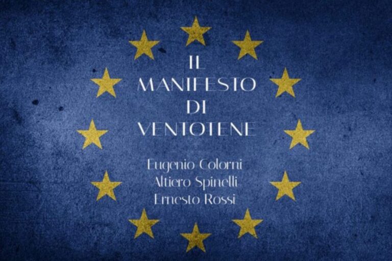Il testo integrale del Manifesto di Ventotene e la storia del documento ...