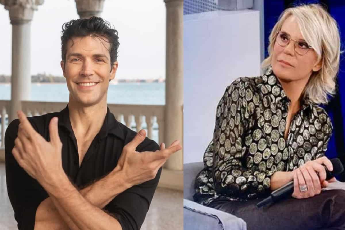 Maria De Filippi "asfaltata" da Roberto Bolle, cosa è successo prima ...