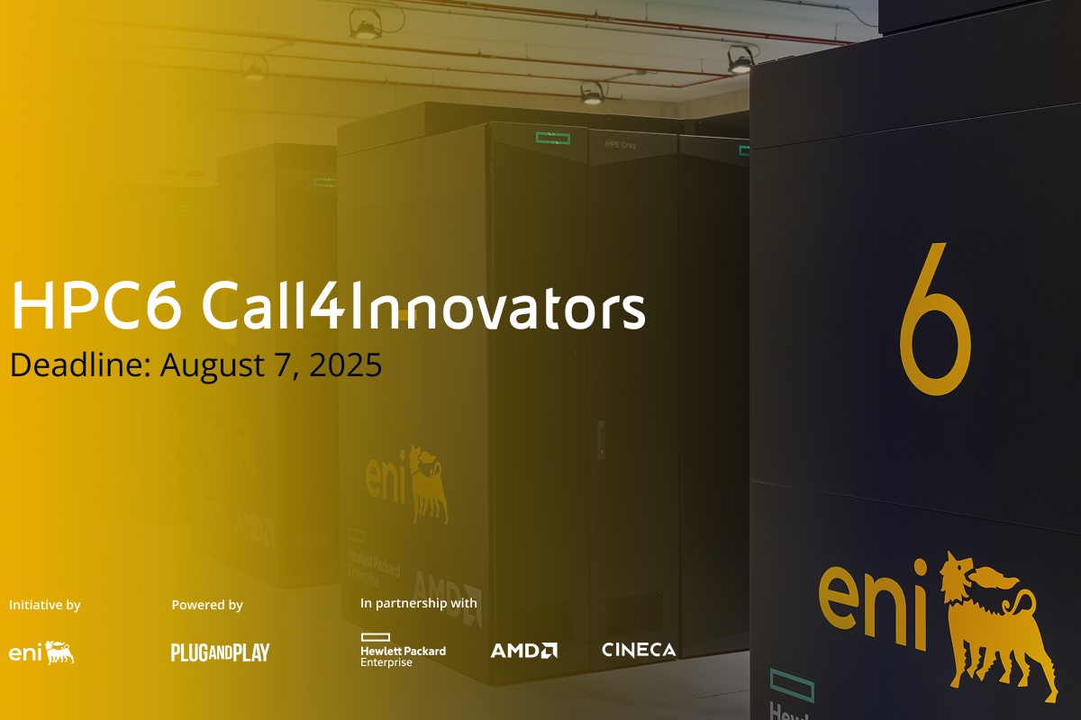 Eni mette a disposizione la potenza di calcolo di HPC6 per accelerare la ricerca tecnologica