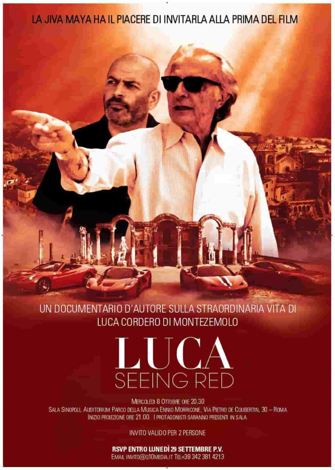 “Luca, seeing red”, Montezemolo e 40 anni di Ferrari in un film