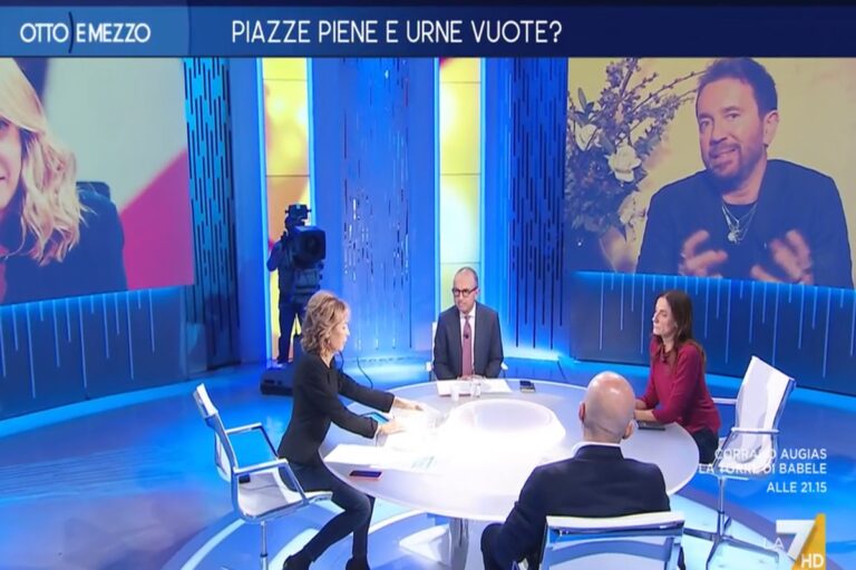 Cosa si dice in TV, Rapisarda: "Tridico ha fatto una campagna ...