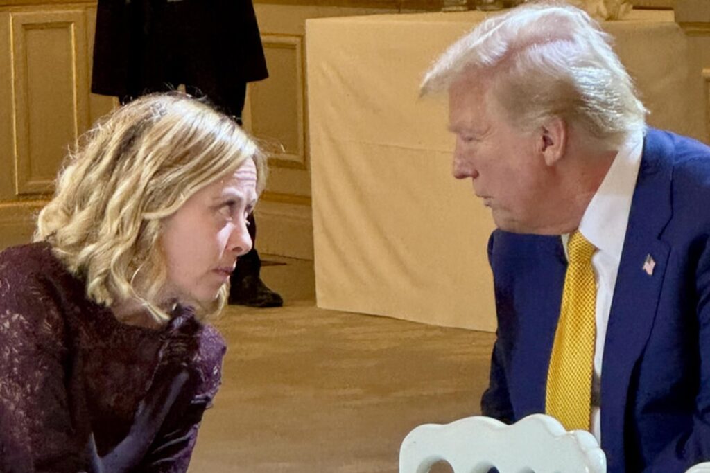 Dopo il nuovo volgare attacco di Trump alla Meloni riaperta la tensione ...